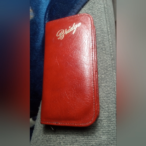 Games | Vintage Luxe Leather Bridge Set Beautiful Quality | Poshmark